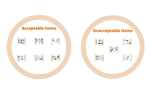 Acceptable Items List by CEAR Inc on Prezi