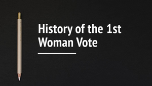 First Woman vote by Harrum Sabir on Prezi Design