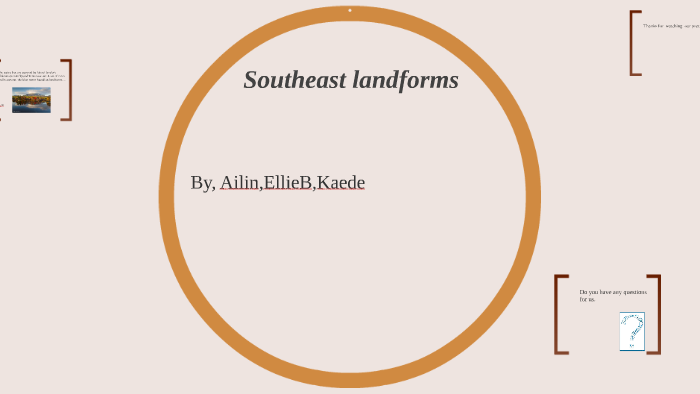 Us southeast landforms