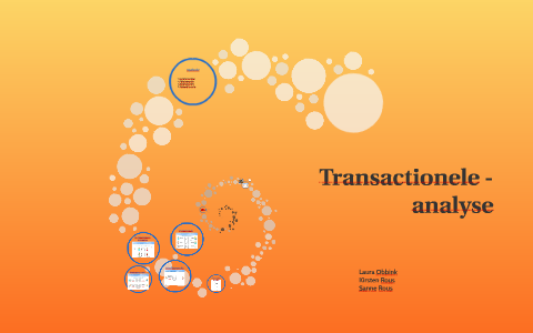 Transactionele - analyse by Sanne Rous on Prezi