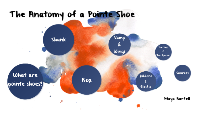 The Anatomy of a Pointe Shoe by Maya Bartell on Prezi