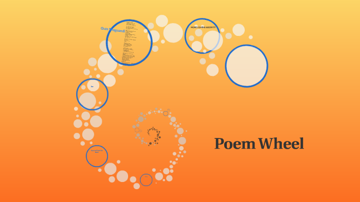 POEM WHEEL by Anna Dale on Prezi
