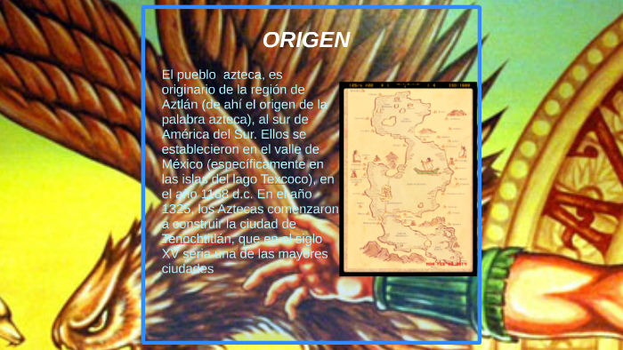 El pueblo azteca, es originario de la región de Aztlán (de by Jerry ...