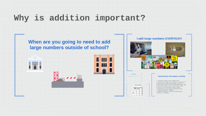 Why is addition important? by Amber Bryan on Prezi