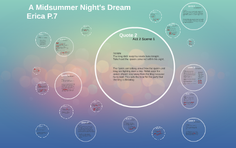 A Midsummer Night's Dream by Erica Marie