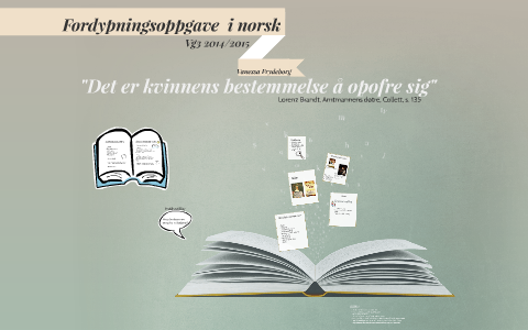 Fordypningsoppgave i norsk by Vanessa Frydeborg on Prezi
