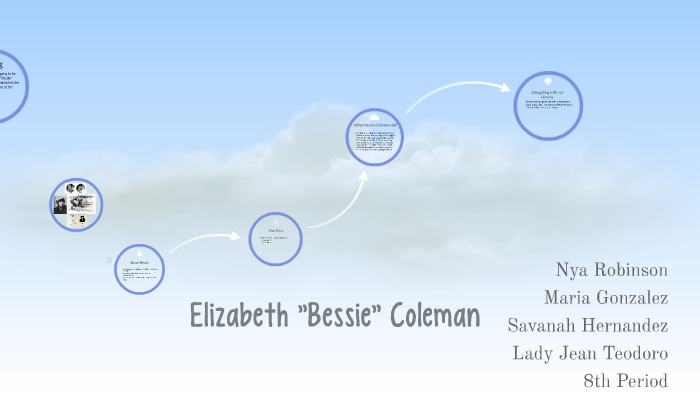 Elizabeth "Bessie" coleman by nya robinson