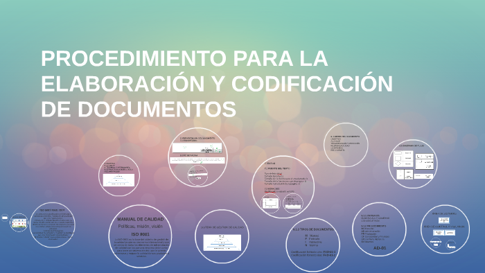 PROCEDIMIENTO PARA LA ELABORACIÓN Y CODIFICACIÓN DE DOCUMENT by Maye ...