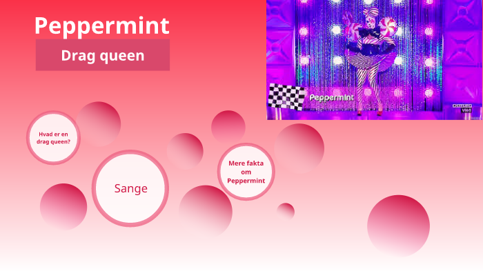 Peppermint drag queen by Alma Svane Rodriguez Giraffer on Prezi