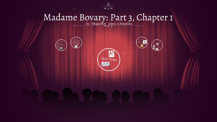Madame Bovary: Part 3, Chapter 1 by Bhapushon Thayalan on Prezi