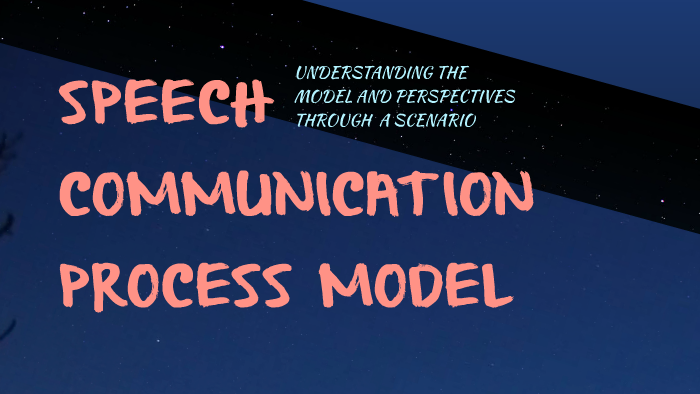 SPEECH COMMUNICATION PROCESS by johnneisha+ alvis on Prezi