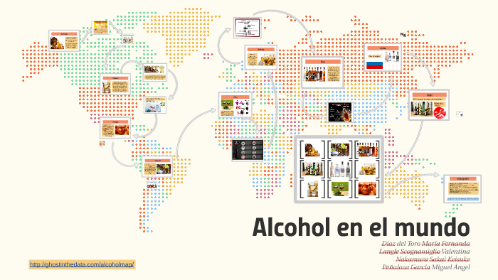 Alcohol en el mundo by Fernanda Diaz on Prezi