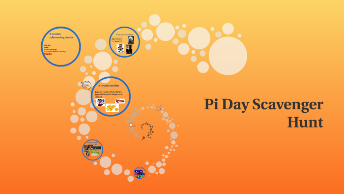 Pi Day Scavenger Hunt by Alique Douglas on Prezi