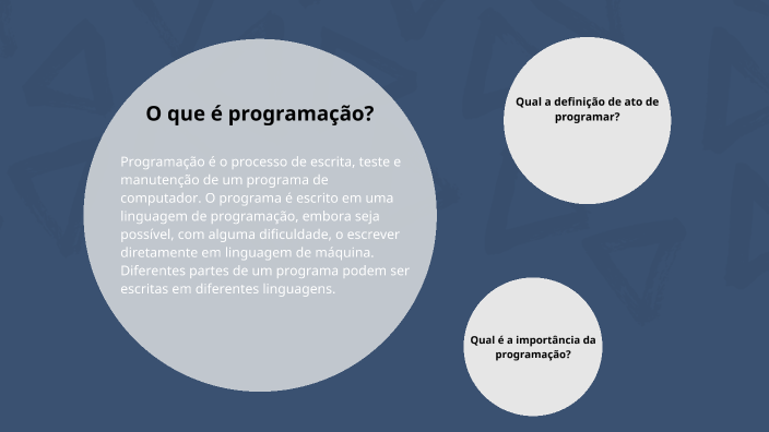História da Linguagem de Programação by Felipe Baer on Prezi