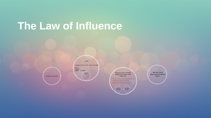 The Law of Influence by Software Developer on Prezi