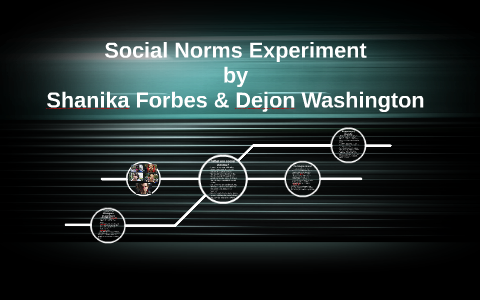 Social Norms Experiment by Dejon Washington on Prezi