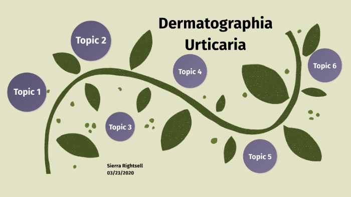 Dermatographia Urticaria by Sierra Rightsell on Prezi