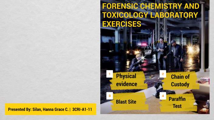 FORENSIC CHEMISTRY AND TOXICOLOGY LABORATORY EXERCISES VIDEO by Hanna ...