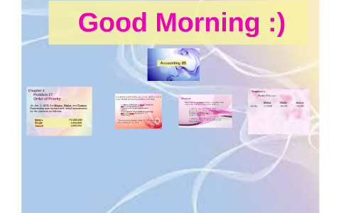 Good Morning by thereza demol on Prezi