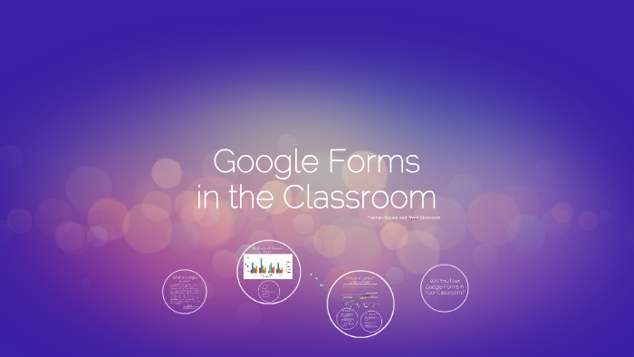 How Can We Utilize Google Forms in the Classroom by janel stevenson