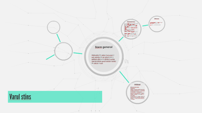Varul stins by Andreea Deea on Prezi