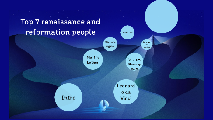 Top 7 renaissance and reformation people by Kaleb Farmer on Prezi
