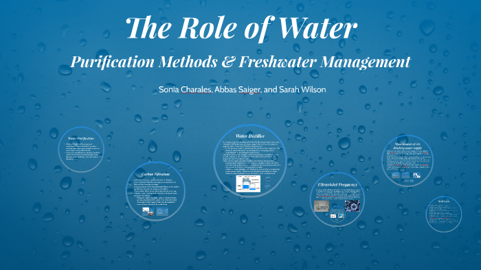 The Role of Water by Sarah Wilson on Prezi