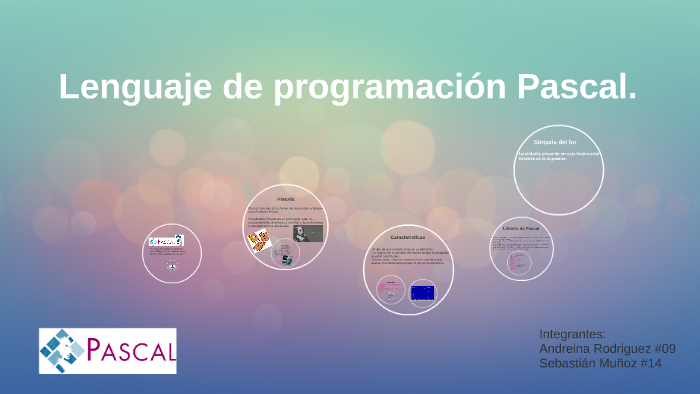 Lenguaje de programación Pascal. by Angel Colmenares Espinoza on Prezi