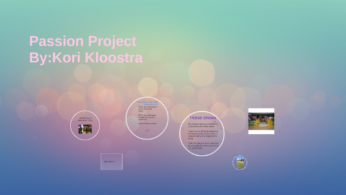 Passion Project by on Prezi