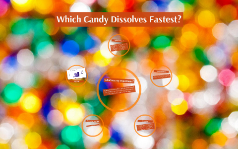 Which Candy Dissolves Fastest? by Maria W on Prezi