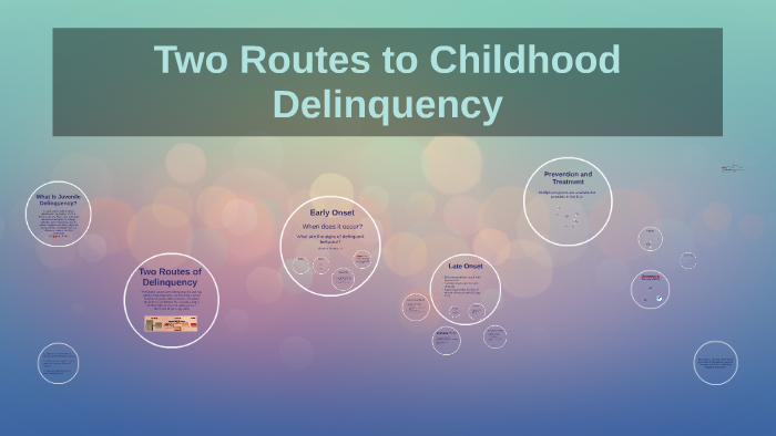Two Routes to Childhood Delinquency by Molly Hungerford on Prezi