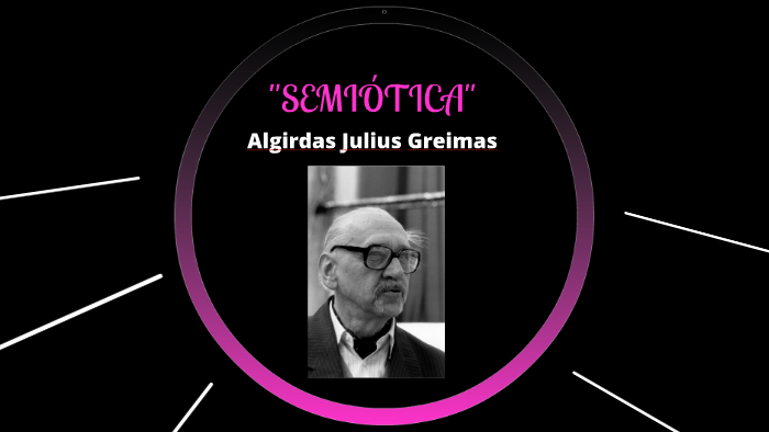 ALGIRDAS JULIUS GREIMAS by Allan Vel