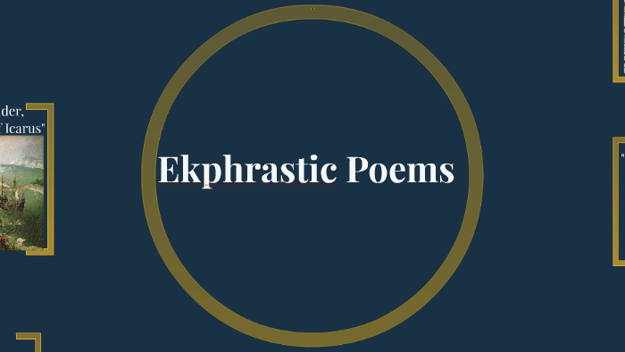 Ekphrastic Poems by George Clark on Prezi