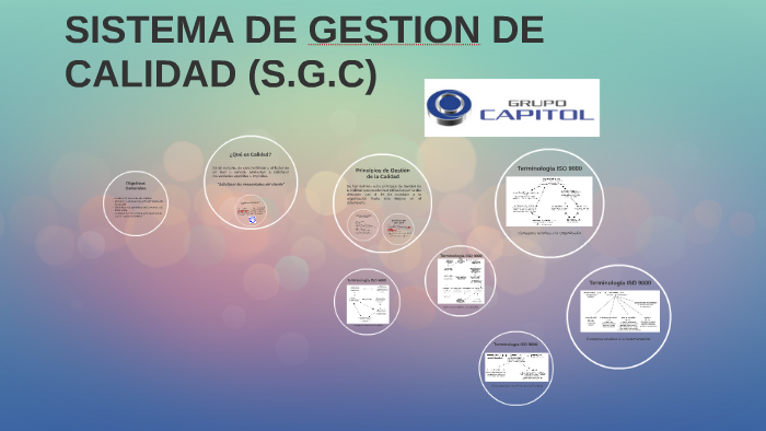SISTEMA DE GESTION DE CALIDAD (S.G.C) by Isabel Soto on Prezi
