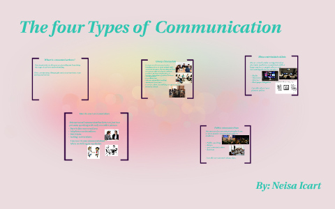 The four types by on Prezi