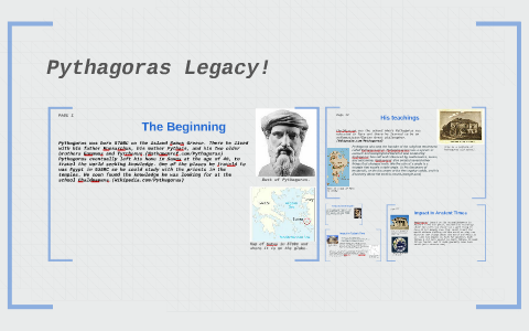 Pythagoras Legacy! by on Prezi