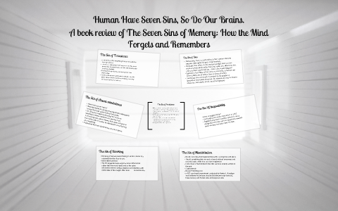 Seven Sins of Memory by Joseph Hsia on Prezi
