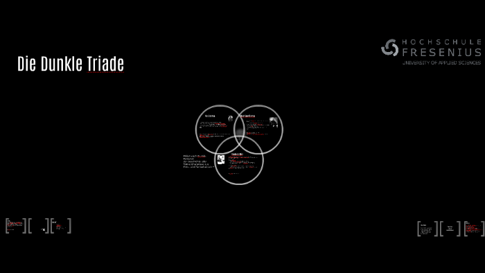 Die dunkle Triade by Dario Thomsen on Prezi