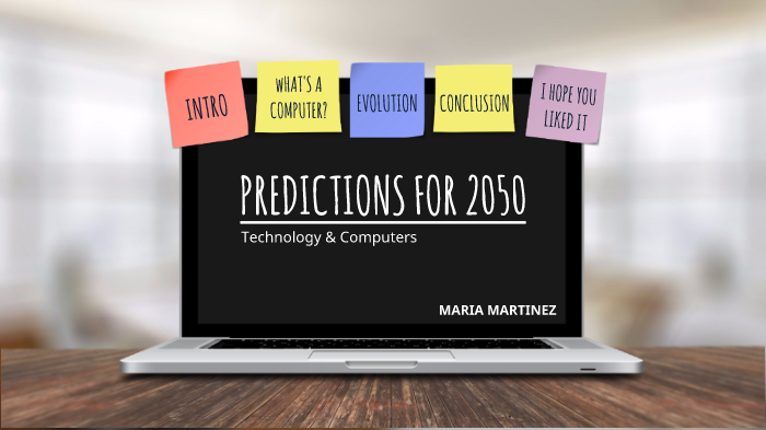 English - Computers in 2050 by Maria Martinez