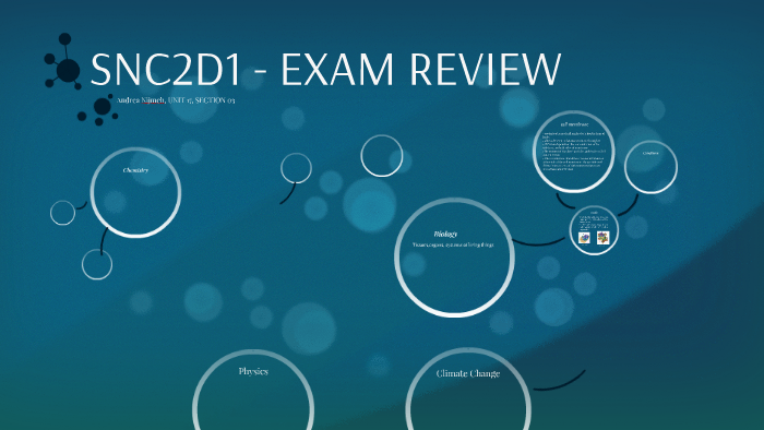 SNC2D1 - EXAM REVIEW by Andrea N on Prezi