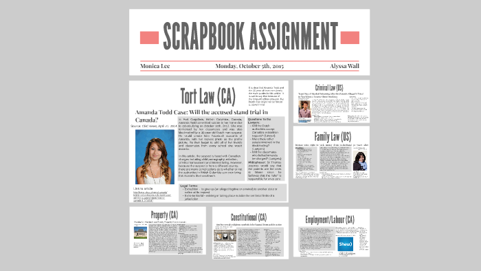 SCRAPBOOK ASSIGNMENT by Monica Lee on Prezi