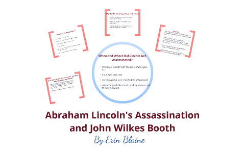 Abraham Lincoln's Assassination and John Wilkes Booth by Erin Blaine on ...