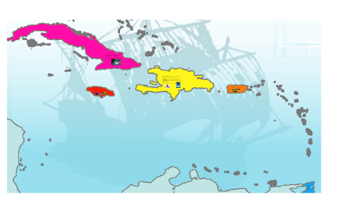 CARIBBEAN TREASURE MAP 2 y 3 by Manuel Jiménez