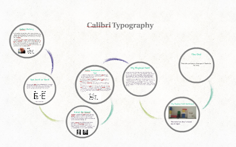 Calibri Typography Project by Tyler Harper on Prezi