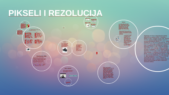 Rezolucija slike opisuje količinu detalja koju neka slika sa by Jelena ...