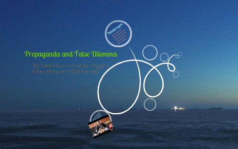 Propaganda and logical fallacies by Sara Nimmo on Prezi