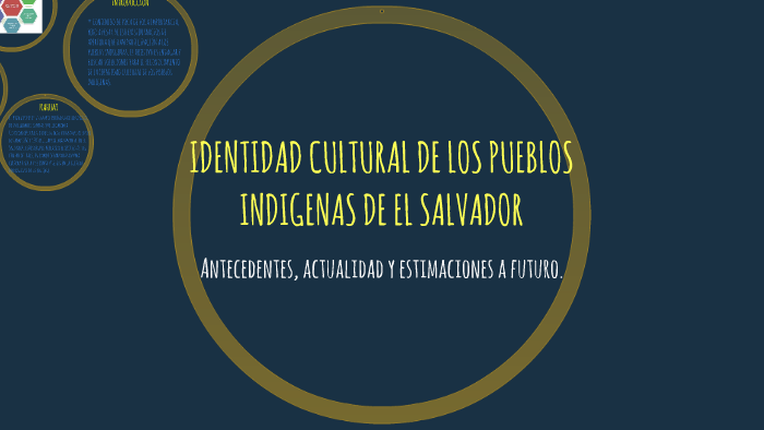 IDENTIDAD CULTURAL DE LOS PUEBLOS INDIGENAS DE EL SALVADOR by Patricia ...
