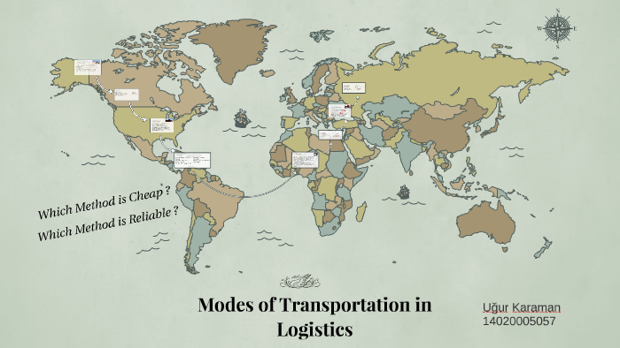 Modes of Transportation in Logistics by ugur karaman on Prezi
