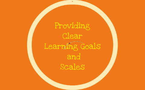 Communicating Clear Learning Goals and Scales by Melissa Houck on Prezi