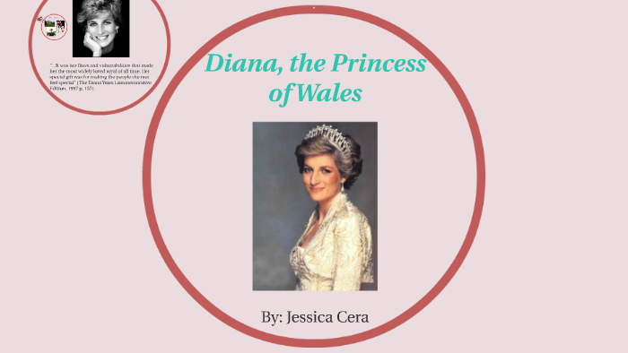 Diana, the Princess of Wales by Jessica Cera